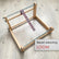 Upright Big Loom for LONG seed beadwork weaving – MariVirra