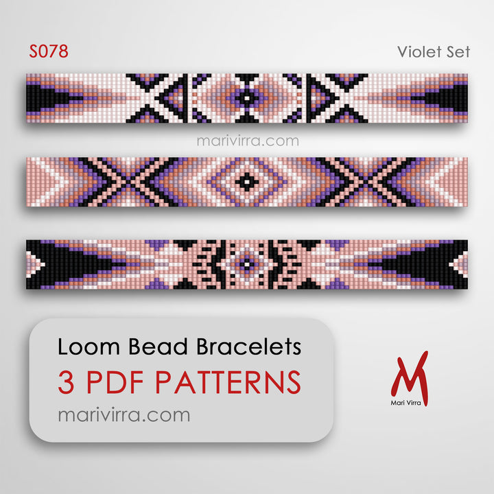 Loom Beading Pattern Tutorial: How to Use Our Free Bead Loom Bracelet ...